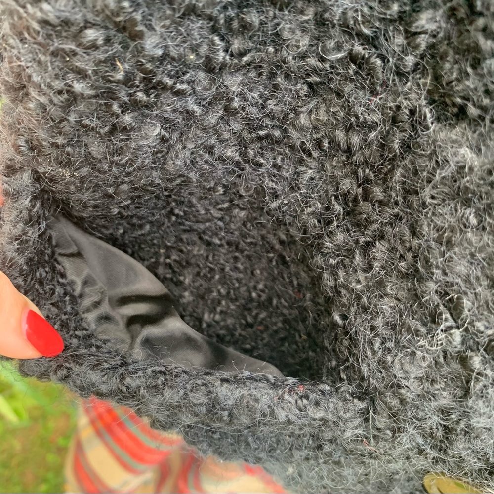 Gorgeous 1950’s Curly Wool And Mink Coat! - Gem